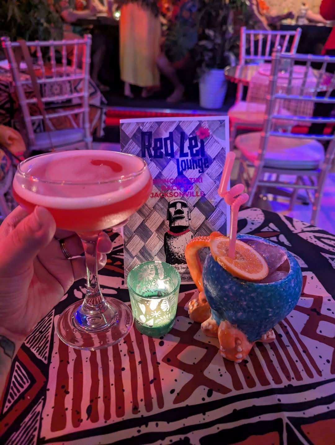 Tiki Bar: Red Lei Lounge - at The Red Gill Bistro | mytiki.life