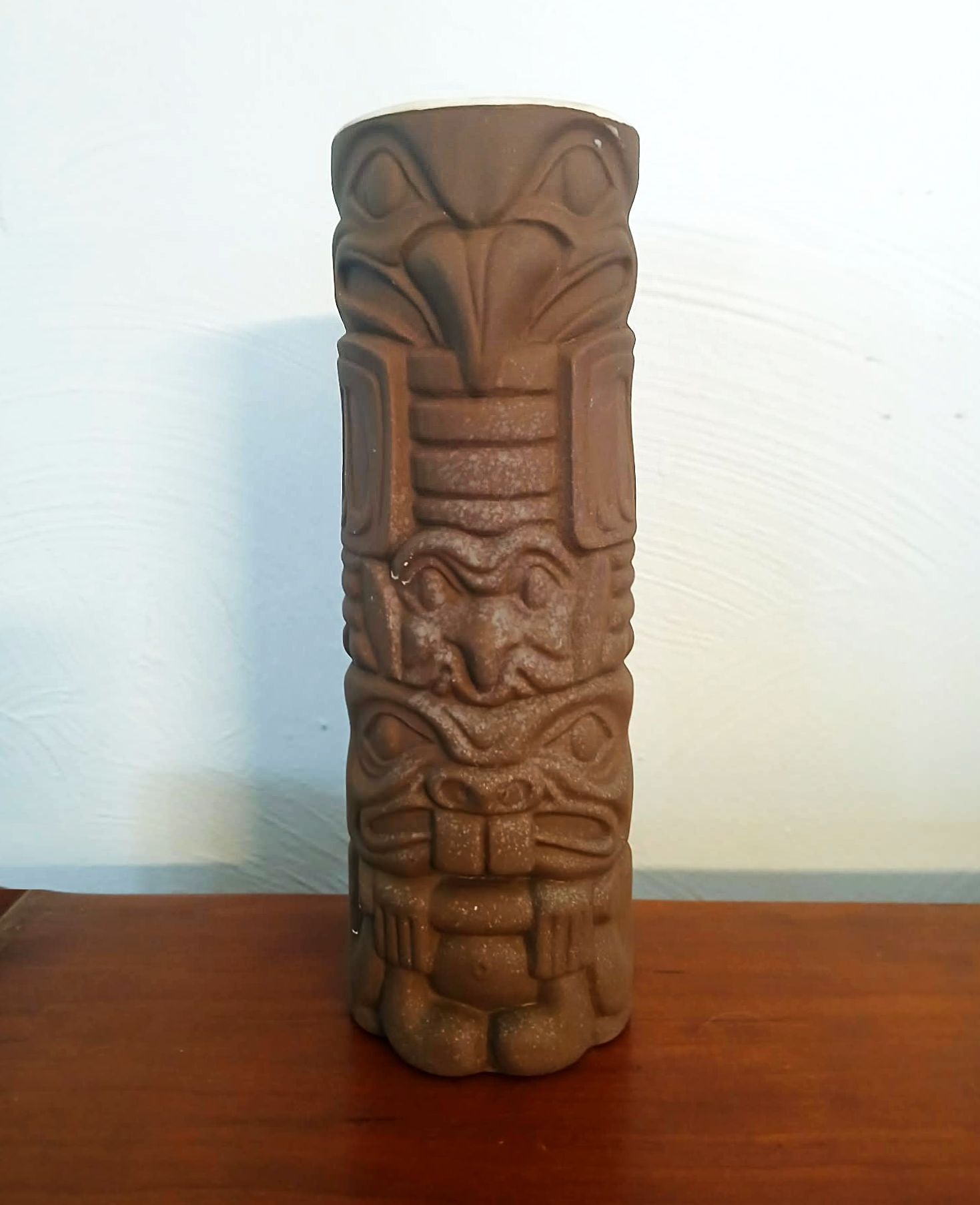 Tiki Mug: The Thunderbird Mug - Matte Brown - by Red… | mytiki.life