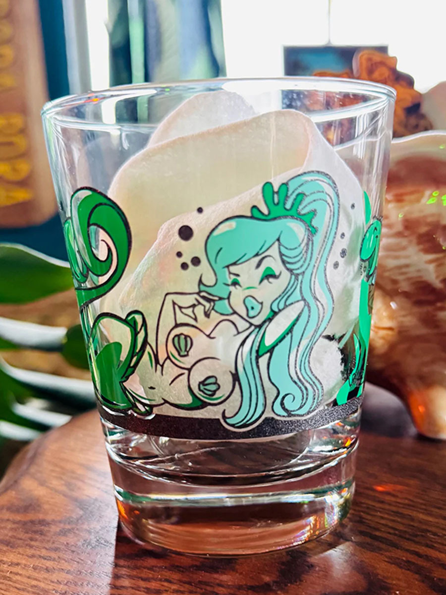Tiki Mug: Mer Tai Glass - Mint & Green Edition - by… | mytiki.life
