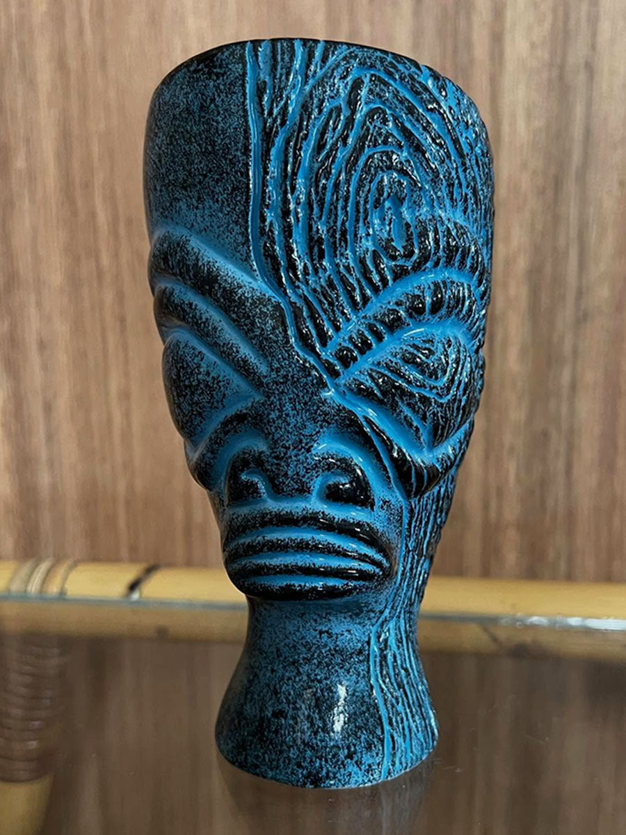 Tiki Mug: Marquesan Head Mug - by Tiki Dylan of Idol… | mytiki.life