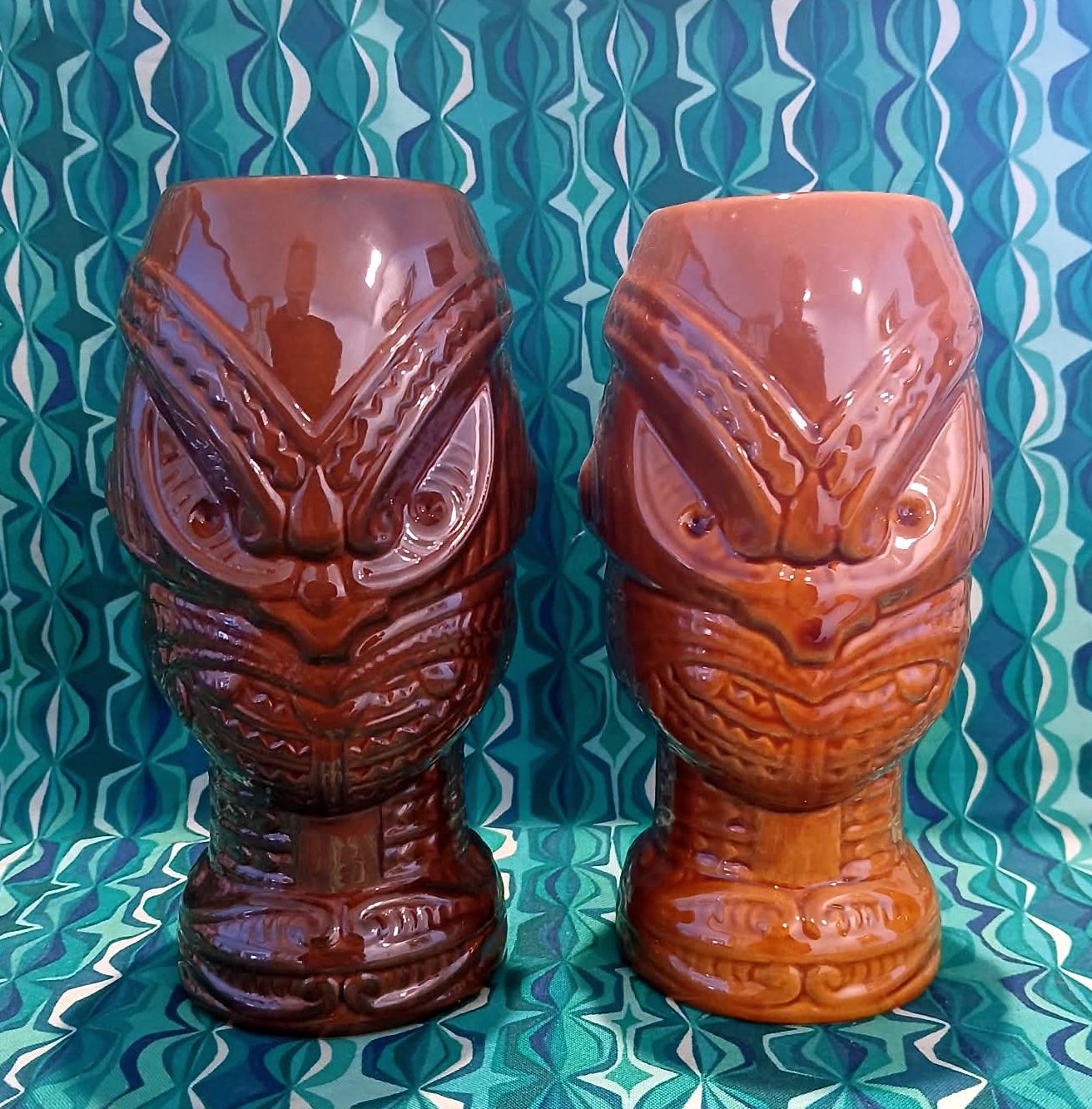 Tiki Mug: Dynasty Warrior Mug Brown - Tiki_Thor | mytiki.life