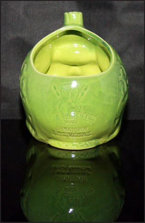 Tiki Mug: The Golden Tiki Maori Cyclops Head In Ghastly… | mytiki.life