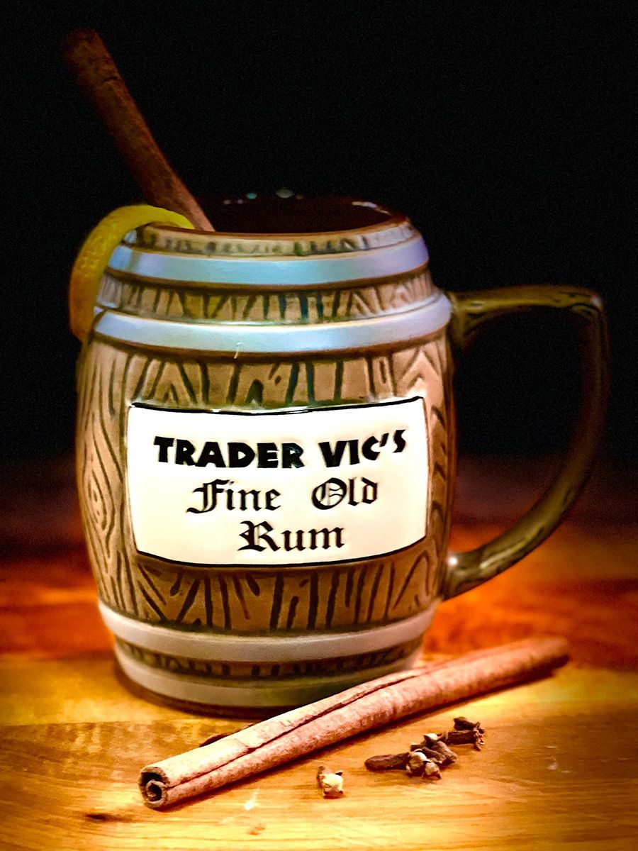Tiki Mug: Handled Rum Barrel Mug- for Trader Vic's | mytiki.life